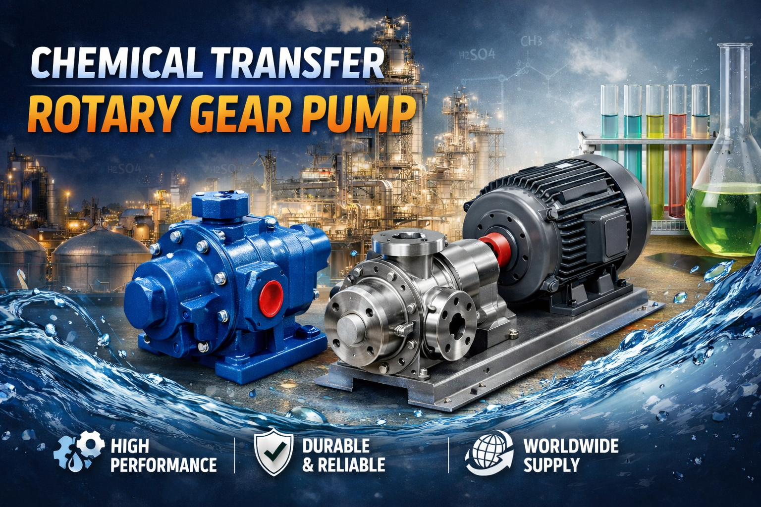 Chemical Transfer Pumps | India | Rotozest Industries